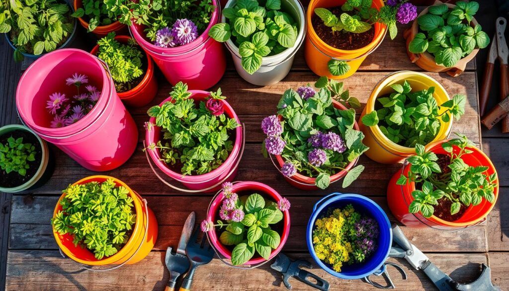 Bucket Gardening: Grow A Mini-Garden Anywhere