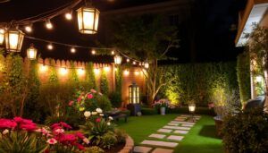 How To Light Small Gardens. Expert Garden Lighting Ideas To Illuminate ...