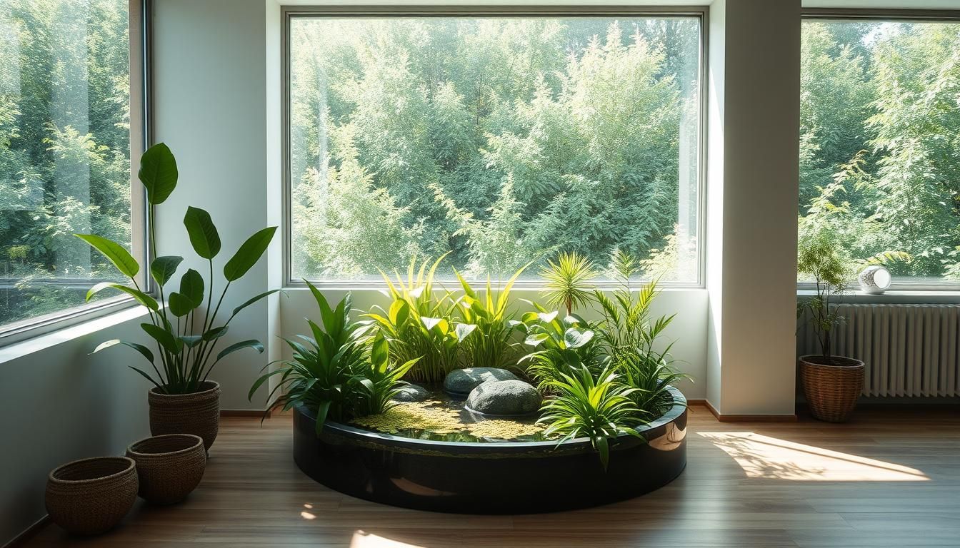 How To Create A Mini-ecosystem With A Small Indoor Pond Or Water Feature?